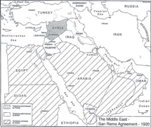 San Remo Conference Agreement, 1920: Borders Set for Postwar Middle ...