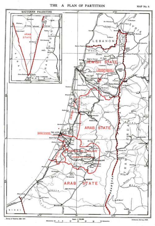 Woodhead Commission Report—British Government Advises Against ...