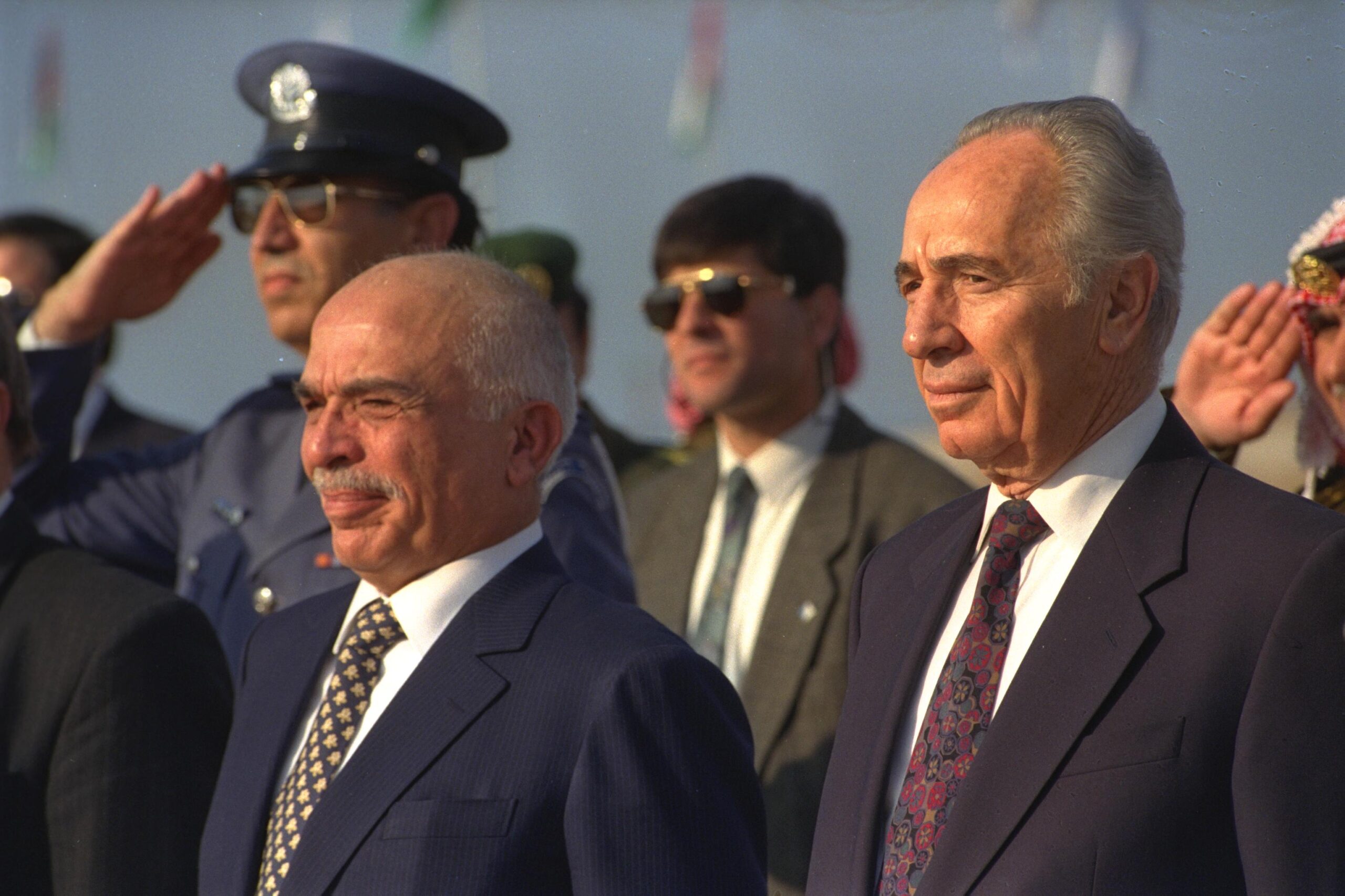 King Hussein Makes First Public Trip to Tel Aviv | CIE
