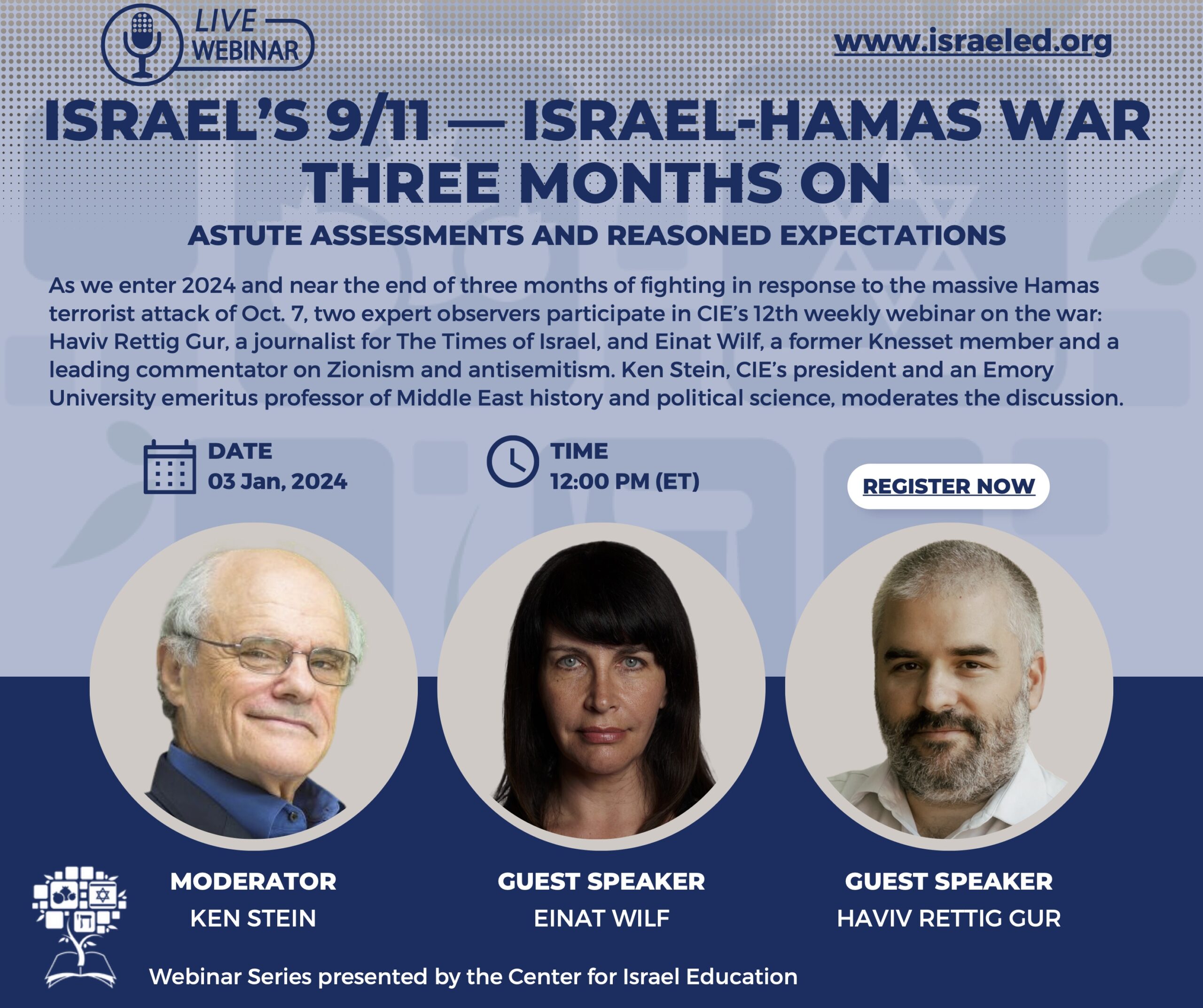 Israel’s 9/11 — Hamas-Israel War 3 Months On: Astute Assessments and ...