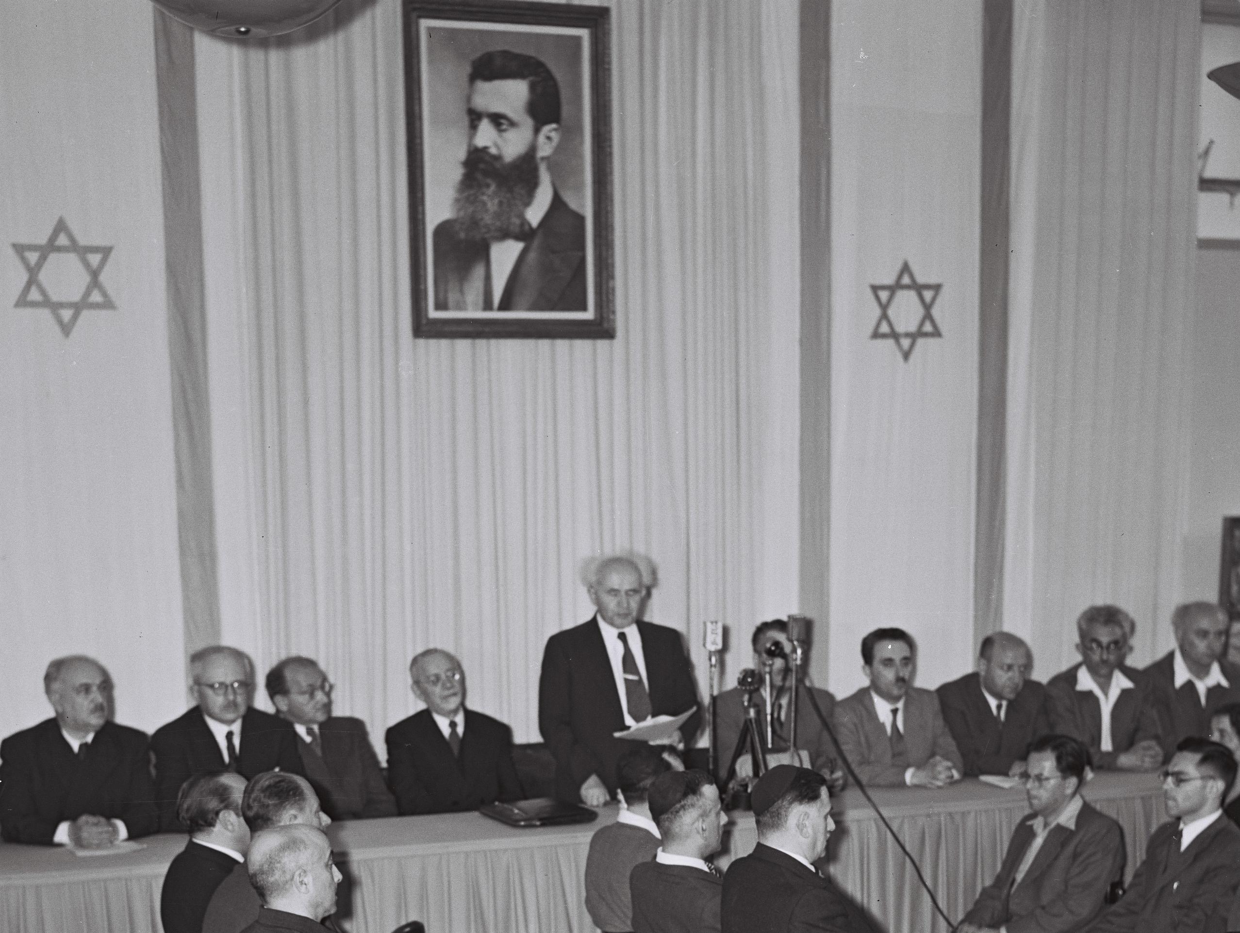 Israel’s Declaration of Independence, 1948 | CIE