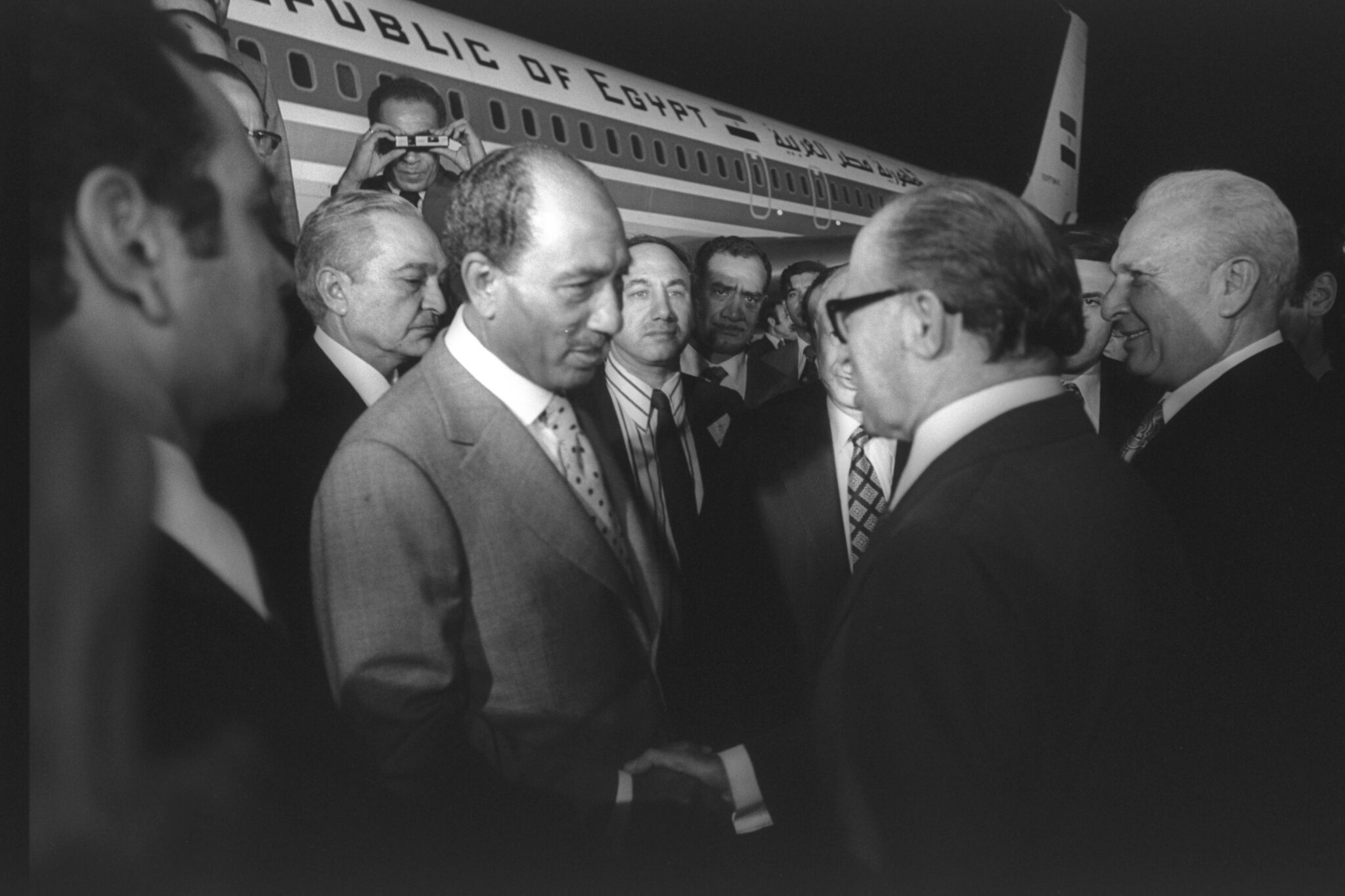 Sadat Arrives in Jerusalem | CIE