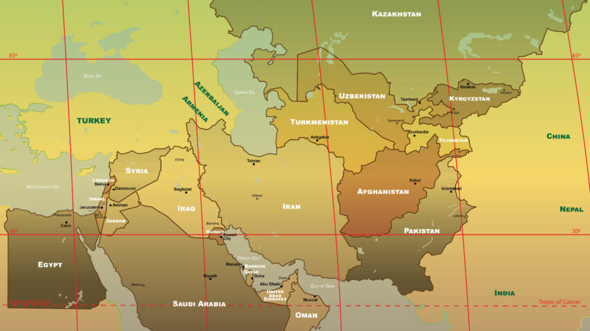 Map of Israel's Armistice Lines, 1949-1967 | CIE