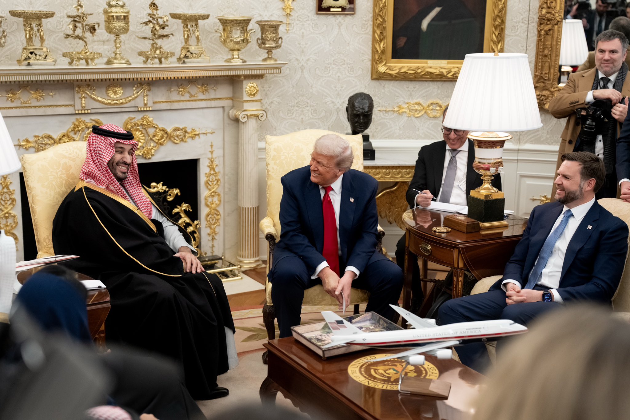 President Trump Welcomes Saudi Crown Prince MBS With F-35 Deal ...